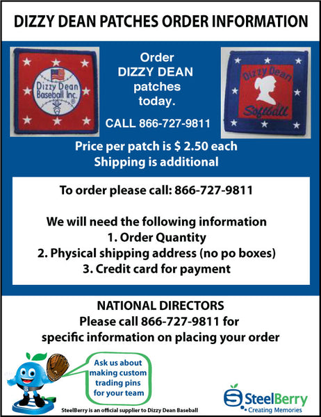 Dizzy Dean Patches – steelberry.com/