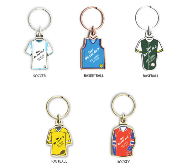 Sports Jersey Keychains – steelberry.com/